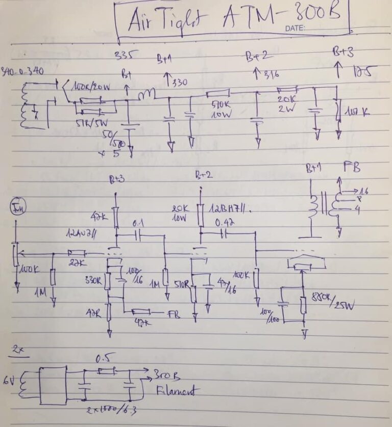 300b tube amplifier dựa trên AED v1.1 – dalabs kit